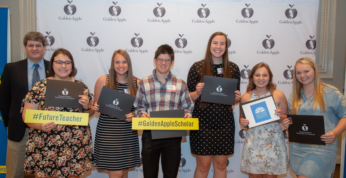 IC education students selected for Golden Apple Scholarship Program ... IC education students selected for Golden Apple Scholarship Program ...